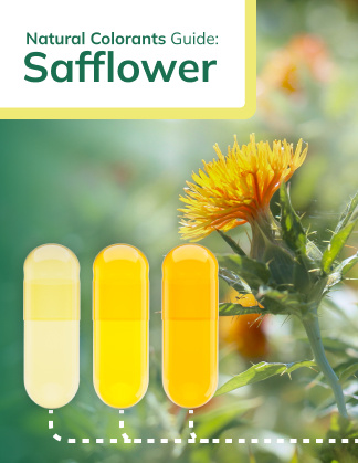 Safflower: a natural yellow capsule colorant | CapsCanada